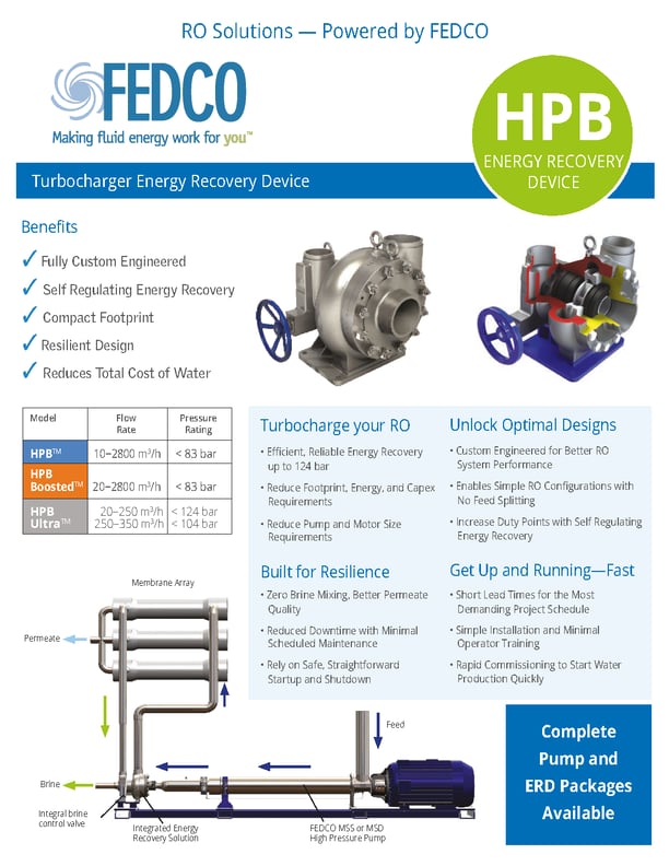 HPB Turbocharger - FEDCO